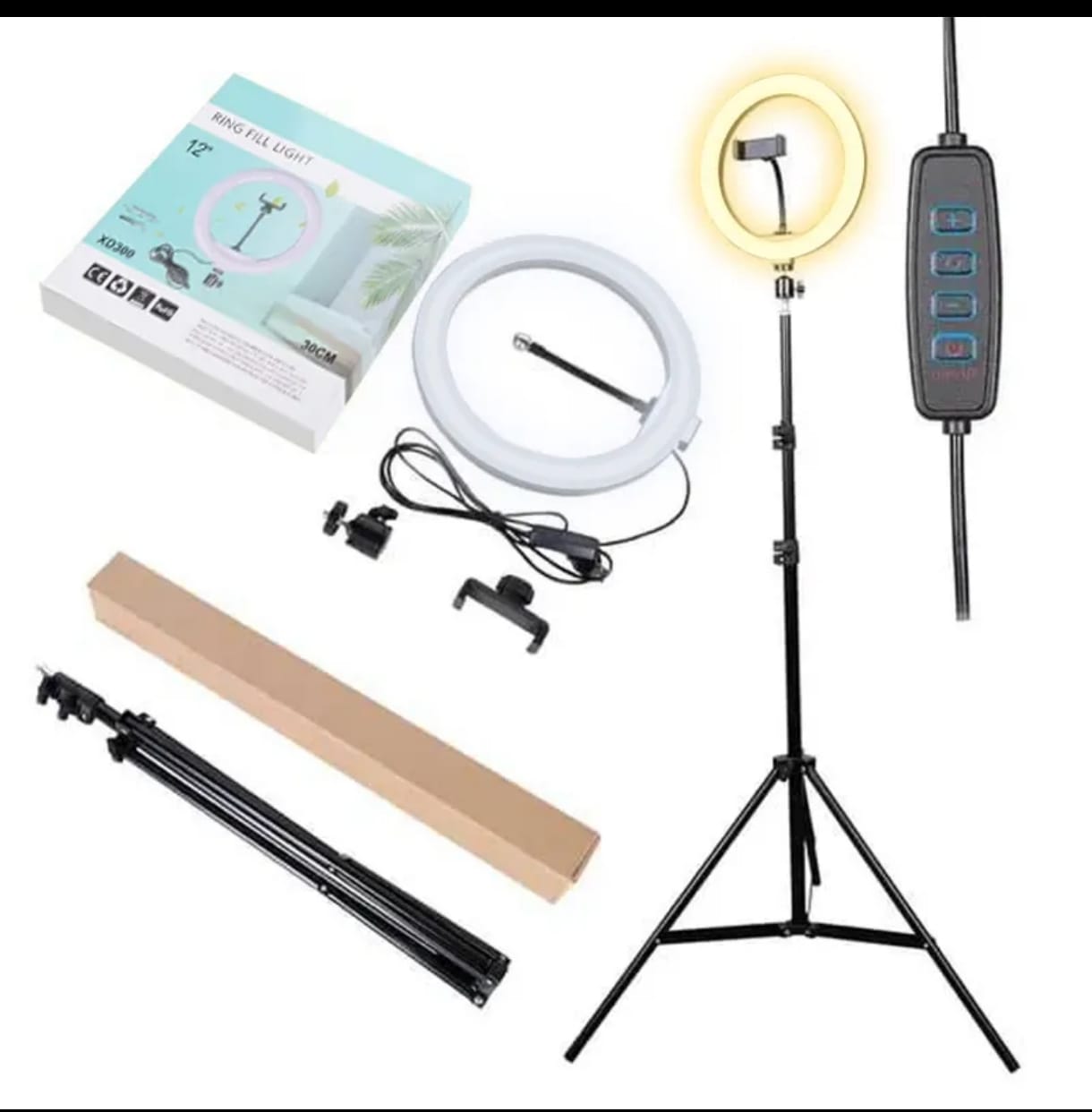 12 inches Ring Light with Tripod Stand – B-Collections